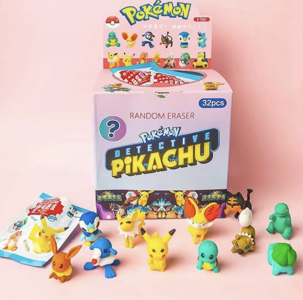 Goma de Borrar en Sobres Sorpresa Pokemon - La Selva de Papel ...